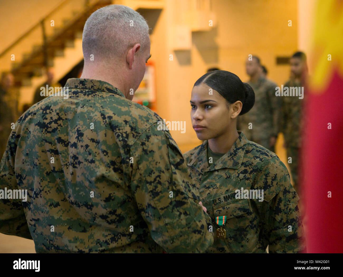Brig. Gen. Daniel B. Conley, left, commanding general, 3rd Marine ...