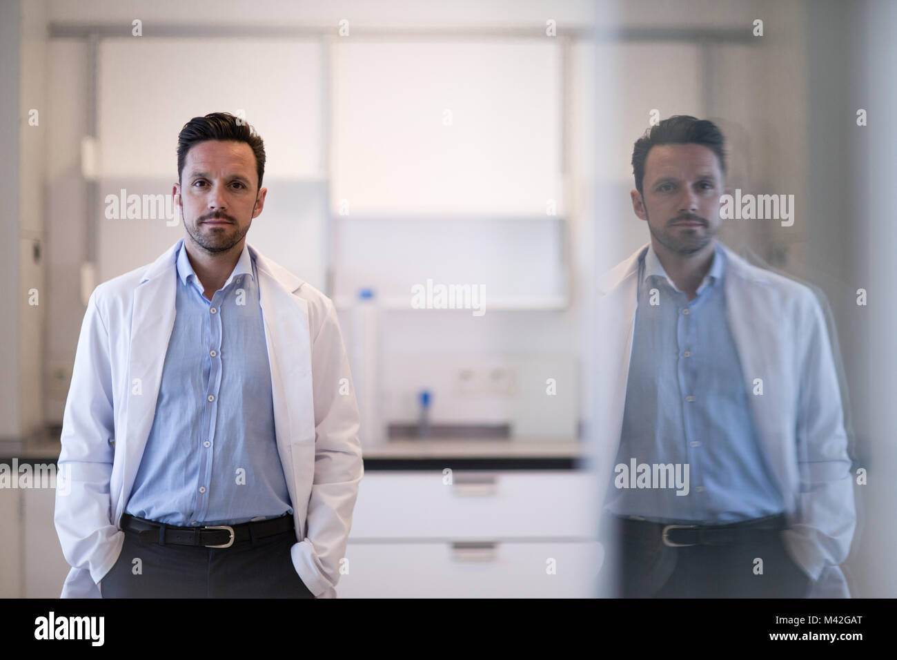 Portrait of male medical professional Stock Photo - Alamy