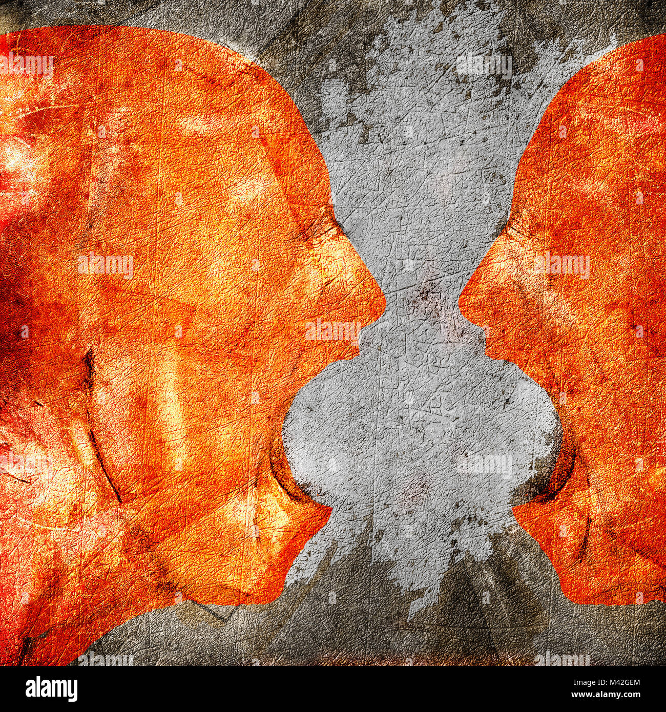 Rage illustration scream hi-res stock photography and images - Alamy