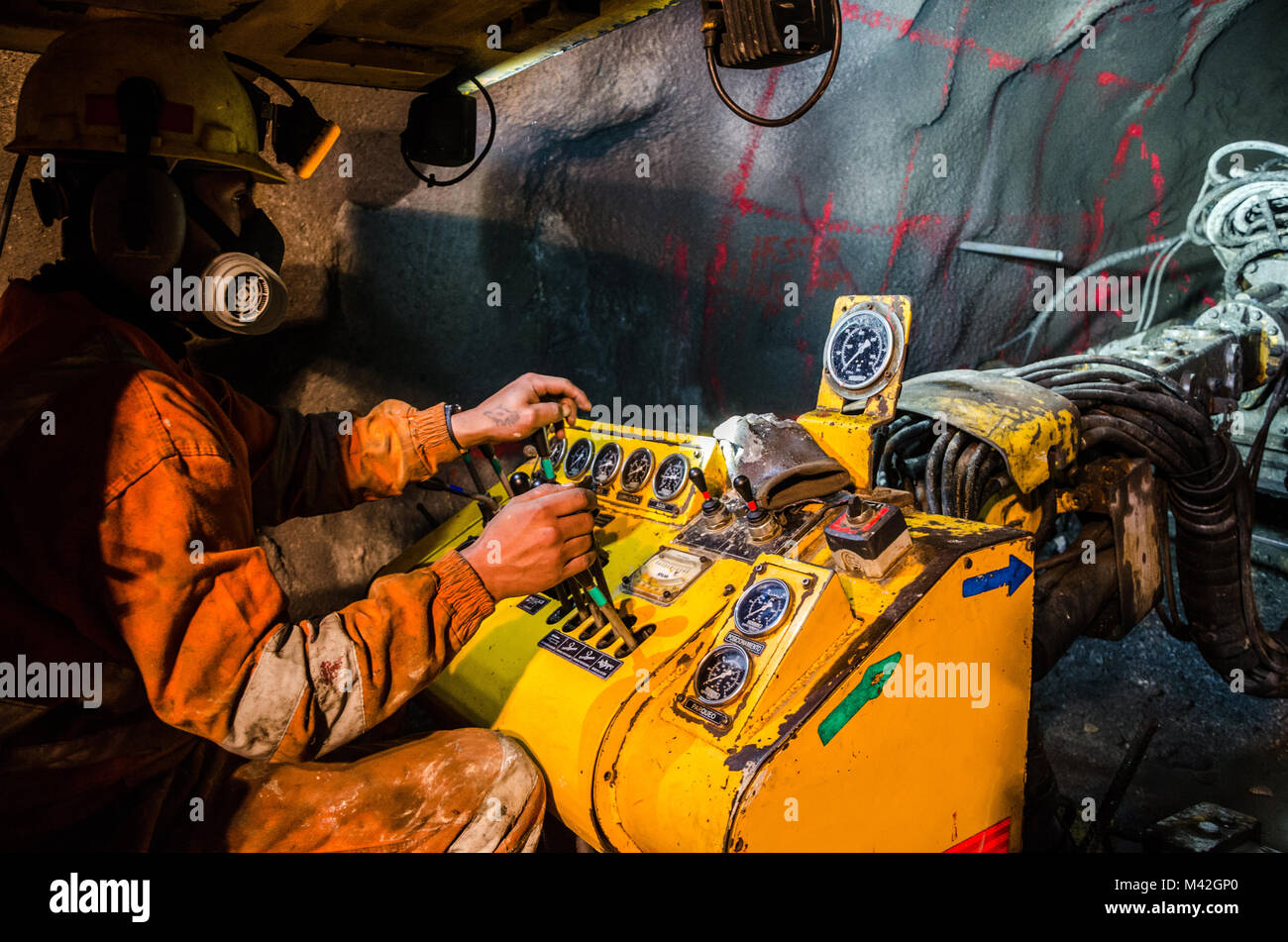 Mining Worker High Resolution Stock Photography and Images - Alamy