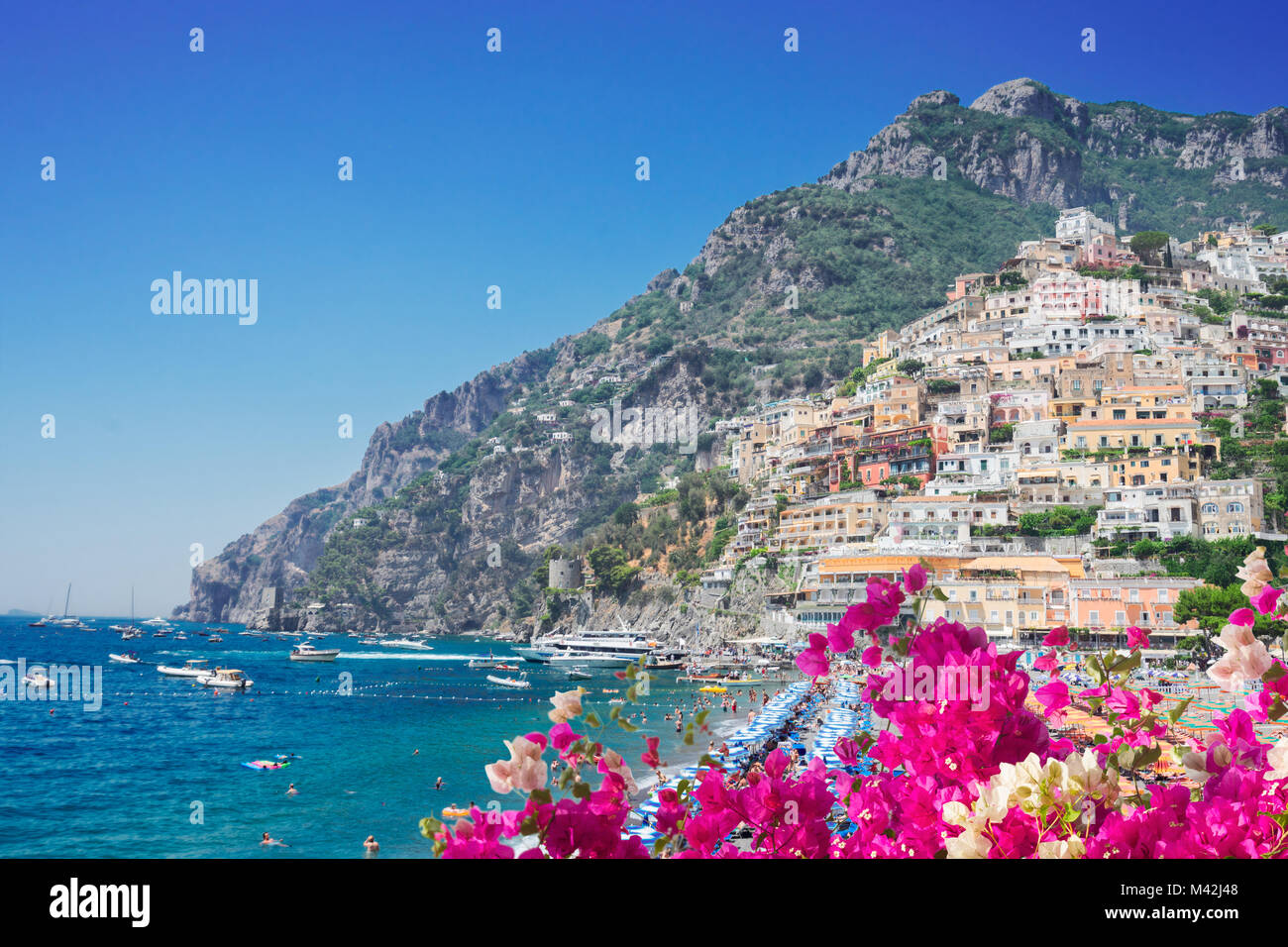 Positano resort, Italy Stock Photo - Alamy
