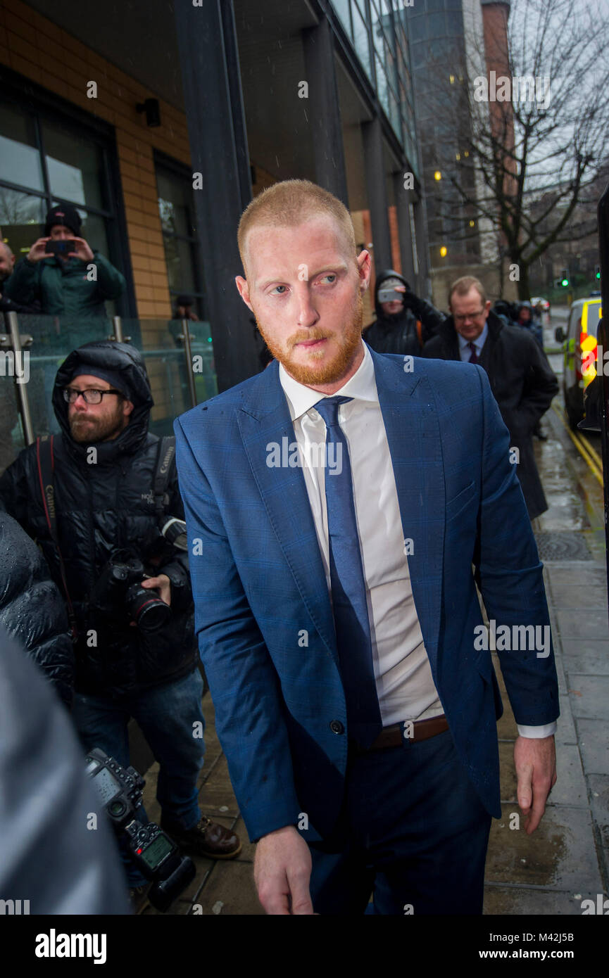 England Cricketer Ben Stokes arrives at Bristol Magistrates Court where ...