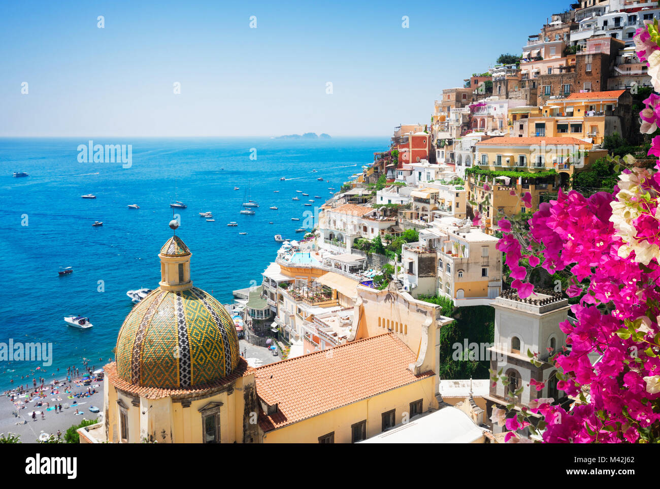 Positano resort, Italy Stock Photo - Alamy