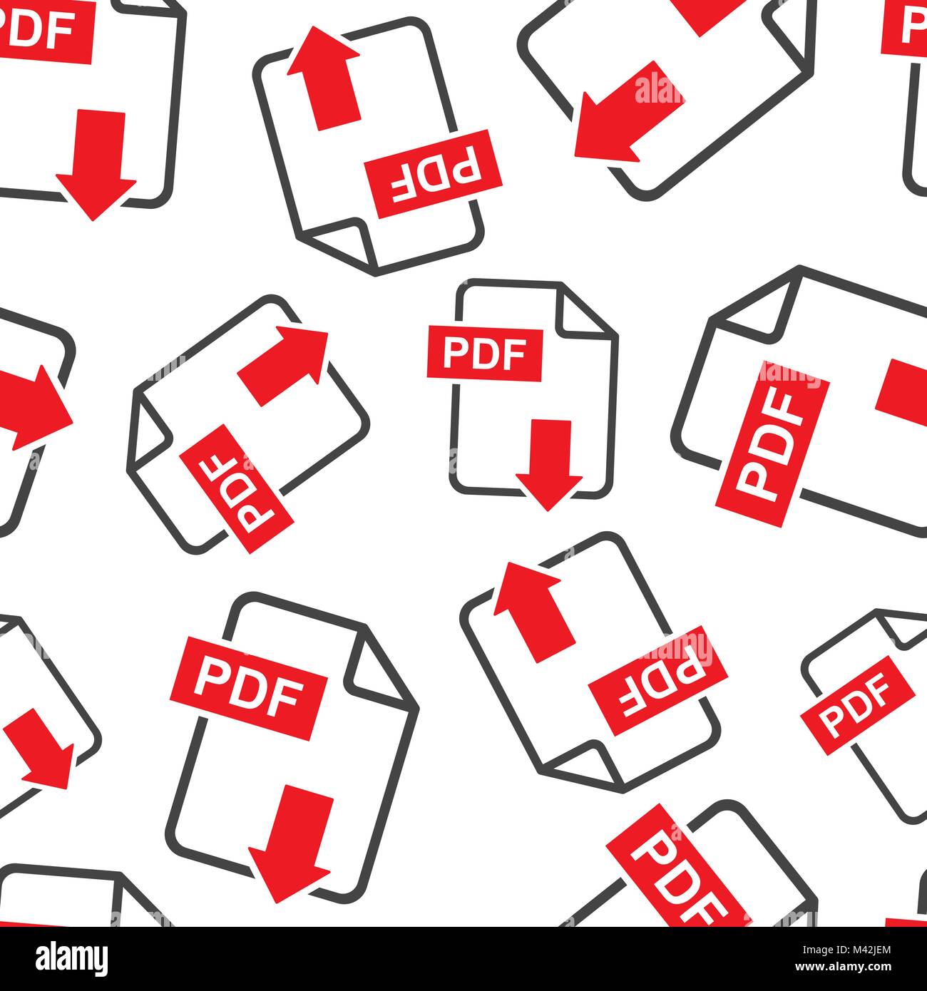 PDF download seamless pattern background. Business flat vector ...