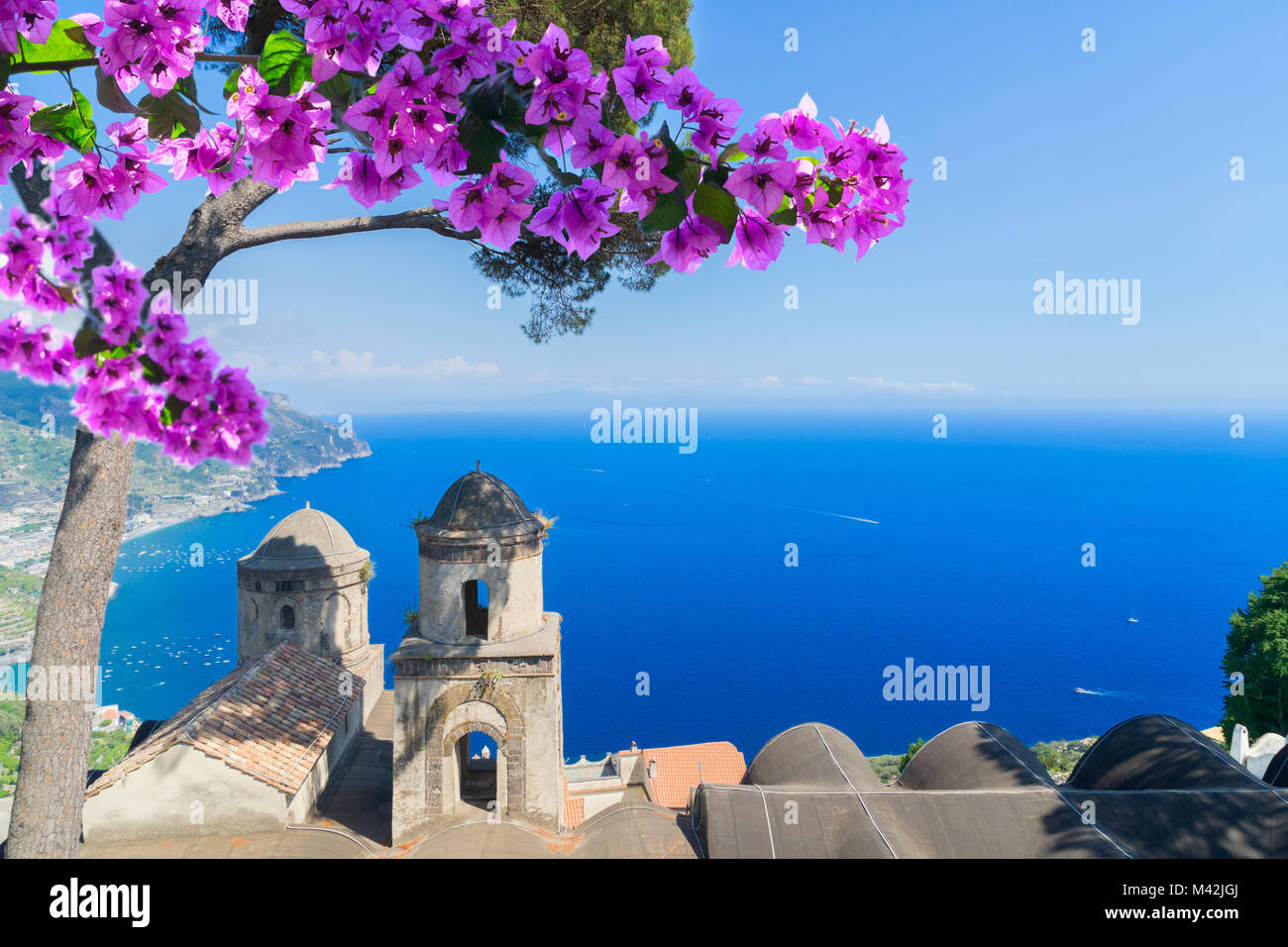 Ravello village, Amalfi coast of Italy Stock Photo - Alamy