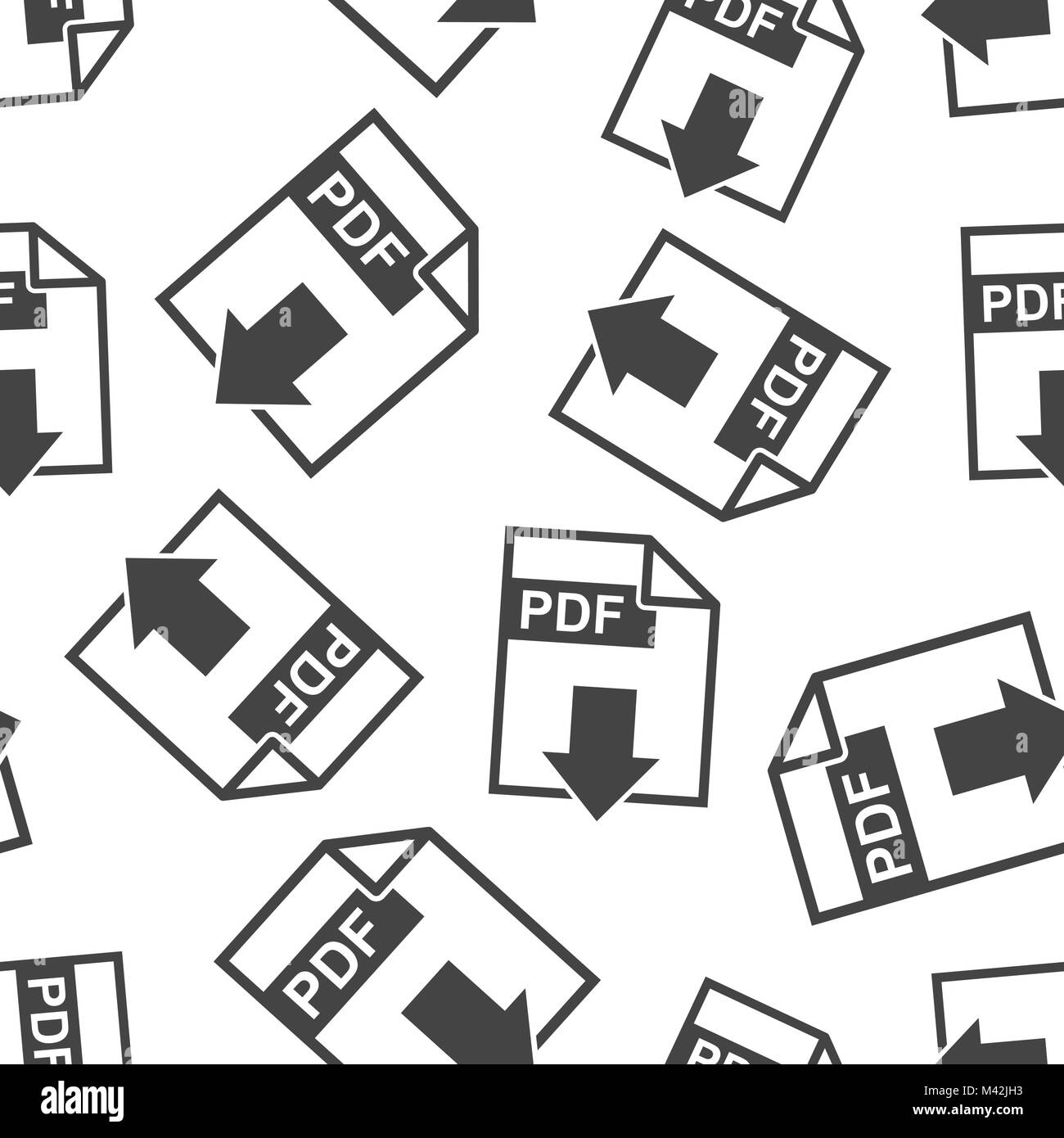 PDF download seamless pattern background. Business flat vector ...