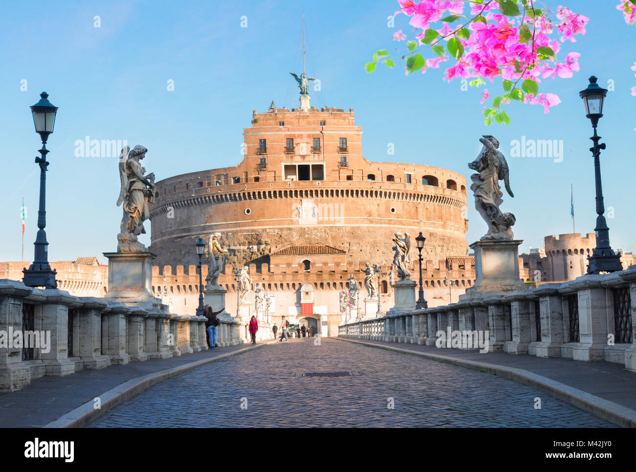 castle st. Angelo, Rome, Italy Stock Photo - Alamy