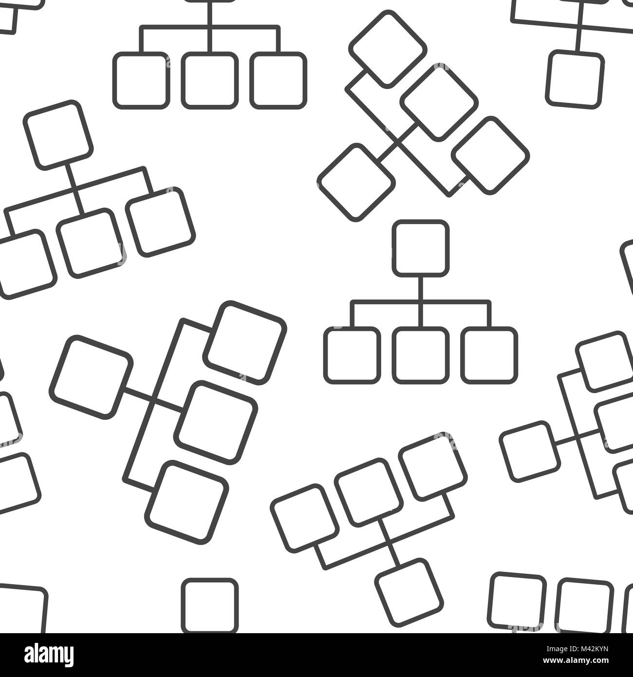 Business structure sign seamless pattern background. Business flat ...