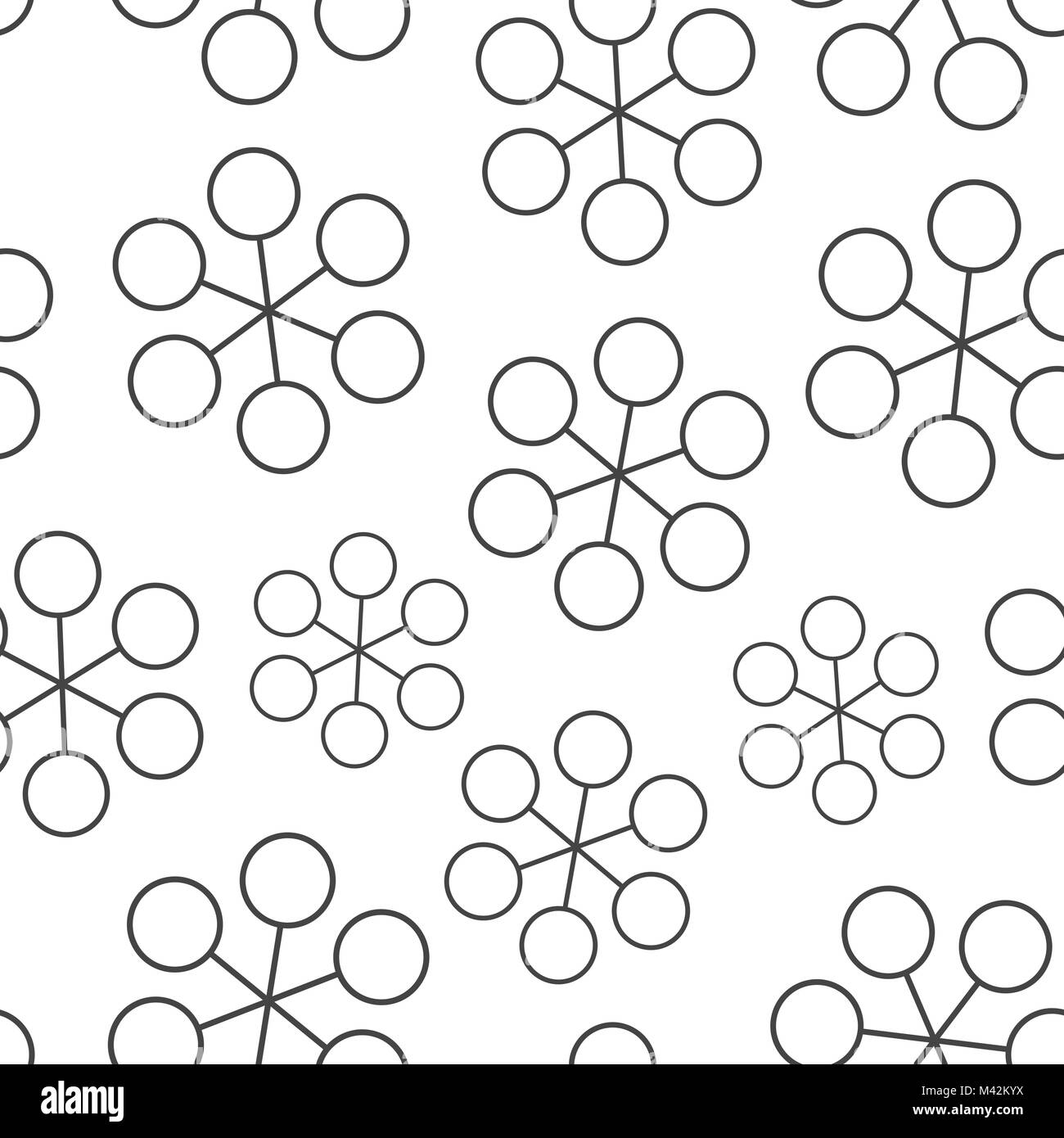 Business structure sign seamless pattern background. Business flat ...