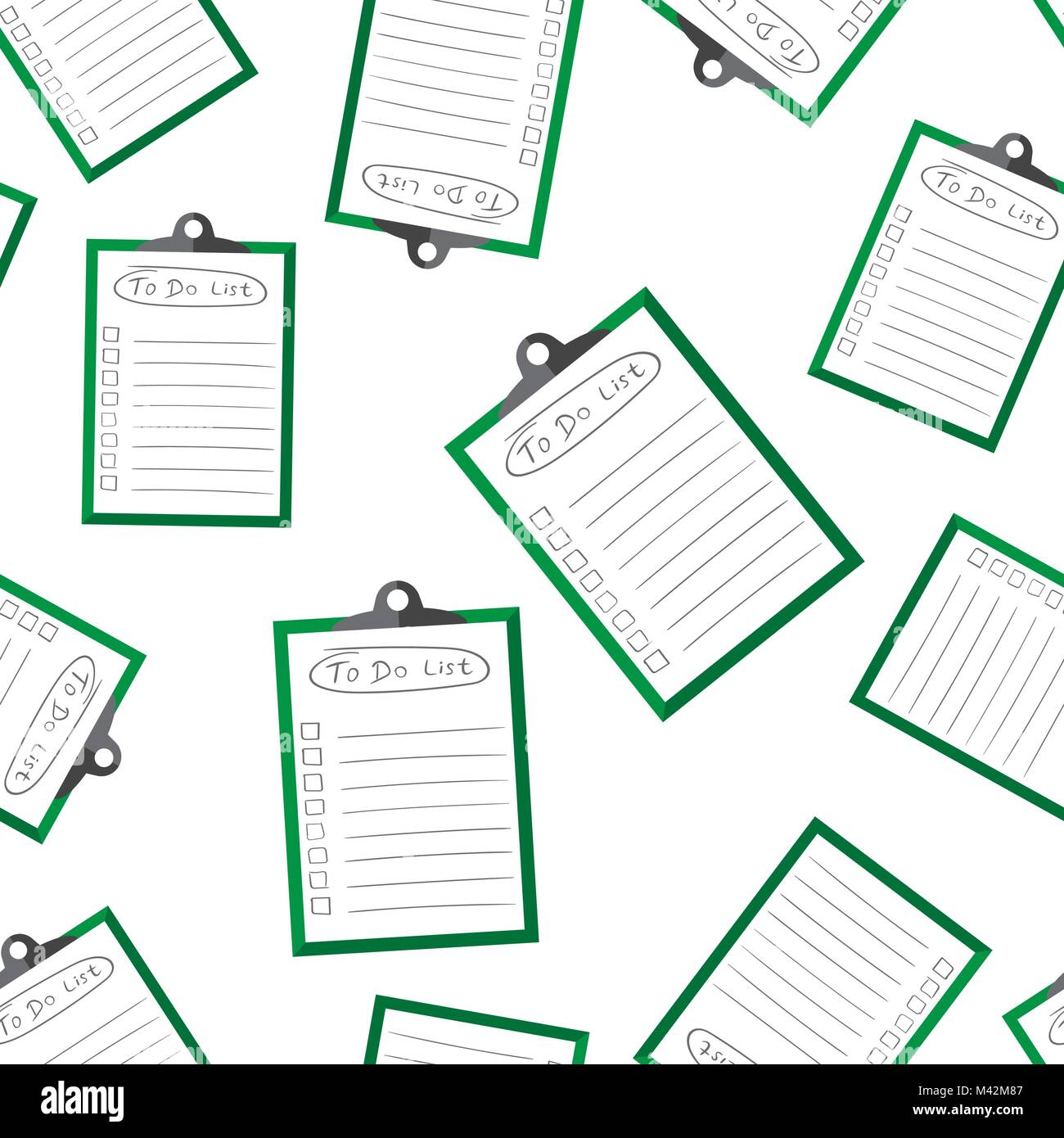To do list icon with hand drawn text seamless pattern background ...