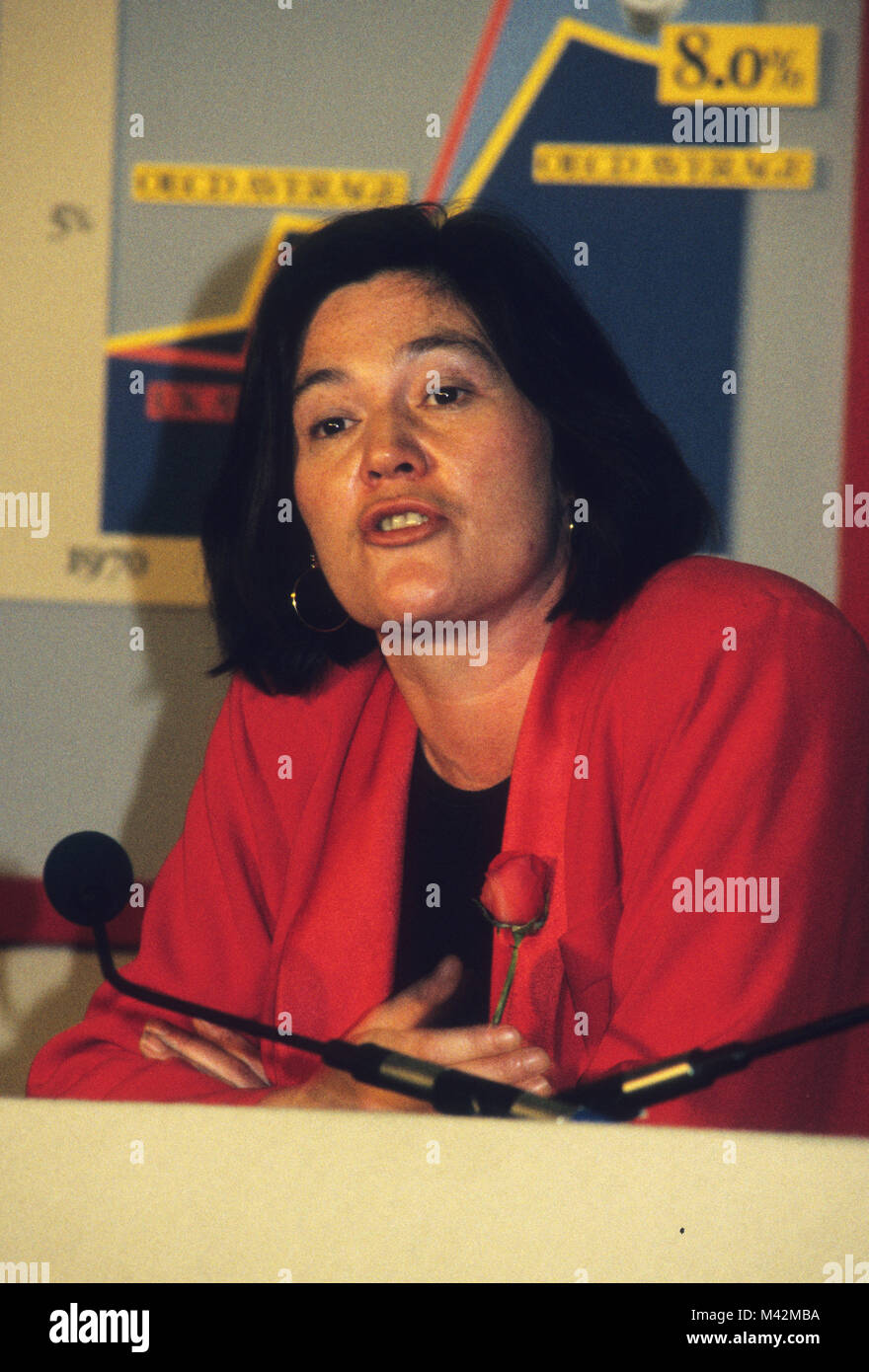 Clare Short MP 1986 Stock Photo - Alamy