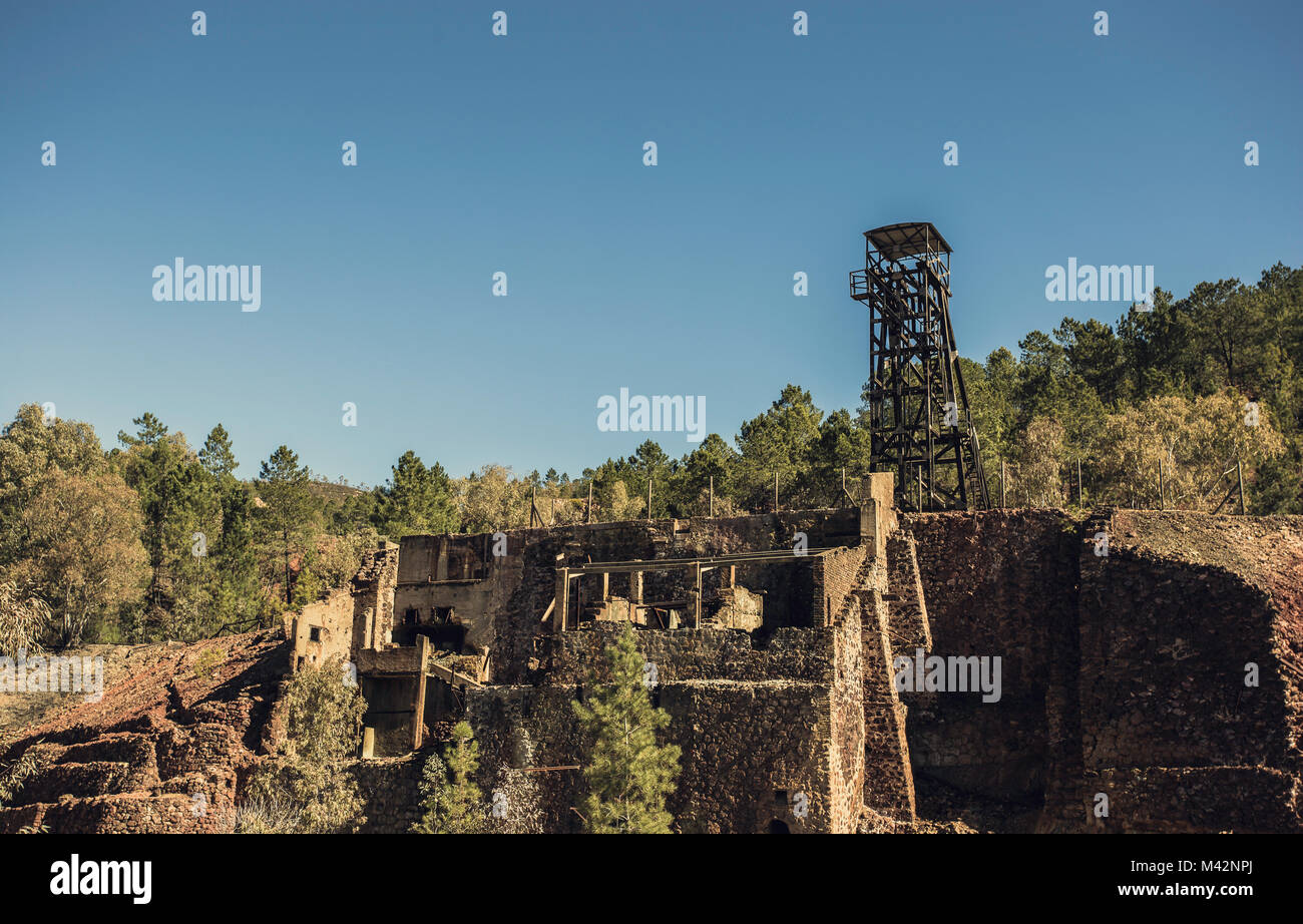 Ancient mining complex Stock Photo - Alamy
