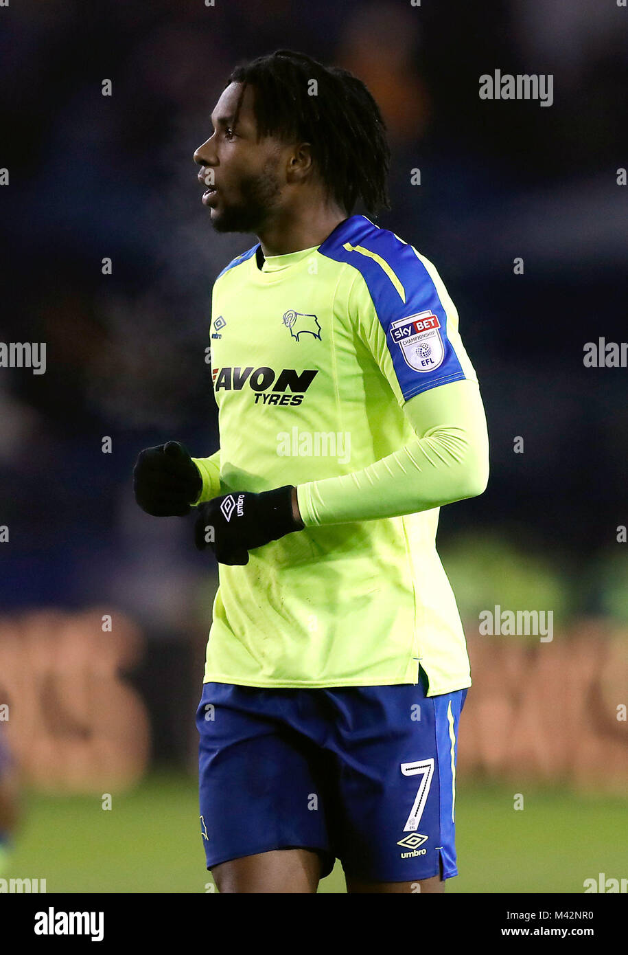 Derby County's Kasey Palmer during the Sky Bet Championship match at ...