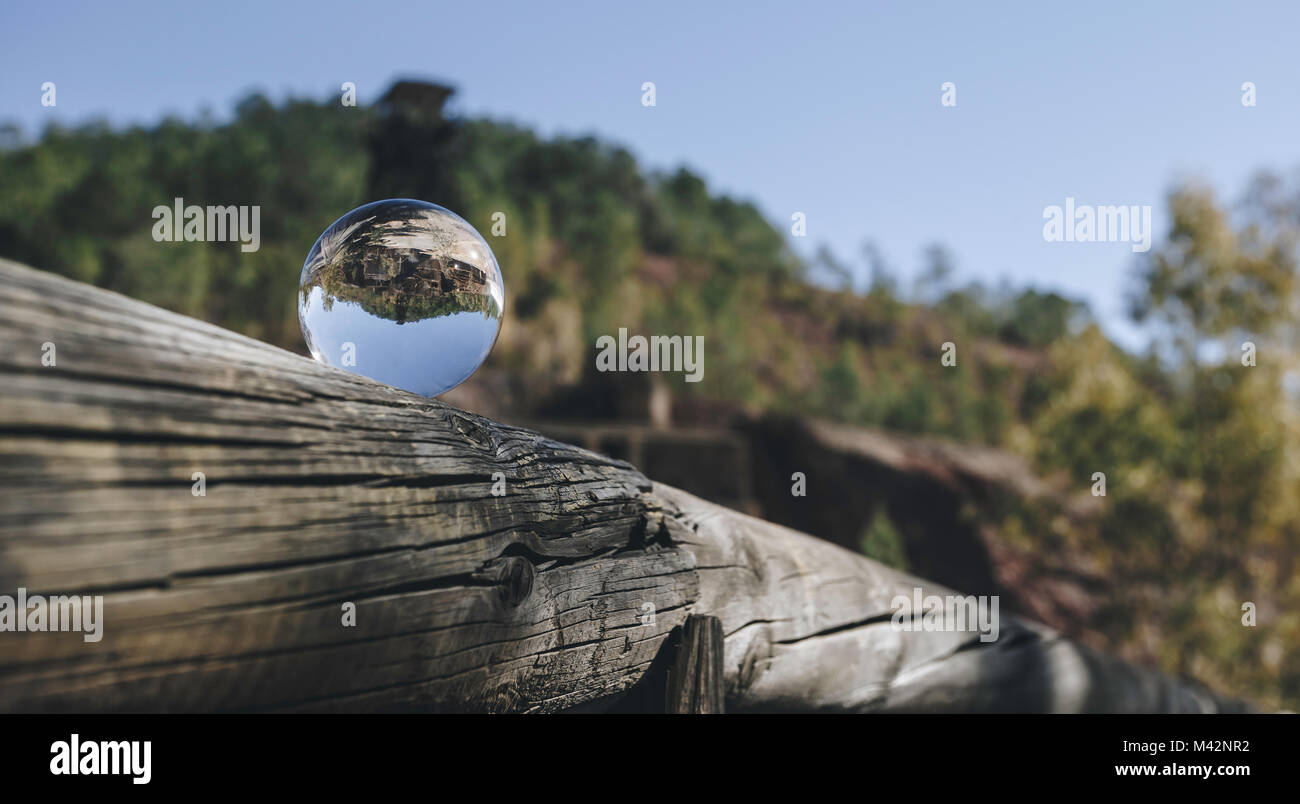 Crystal ball in nature hi-res stock photography and images - Alamy