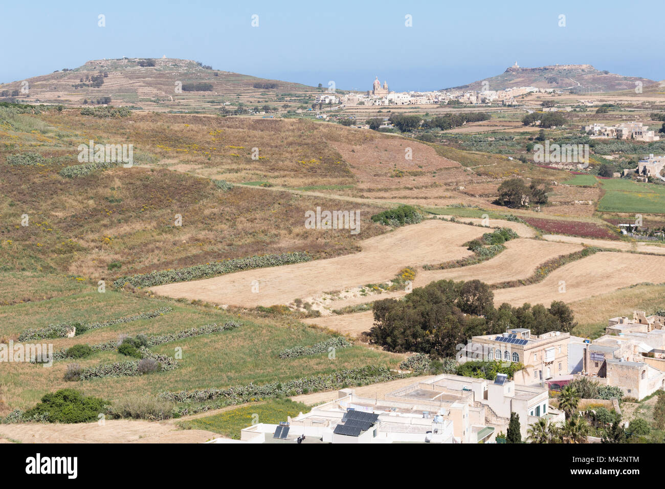 An image taken from the Citadel showing the surrounding countryside ...