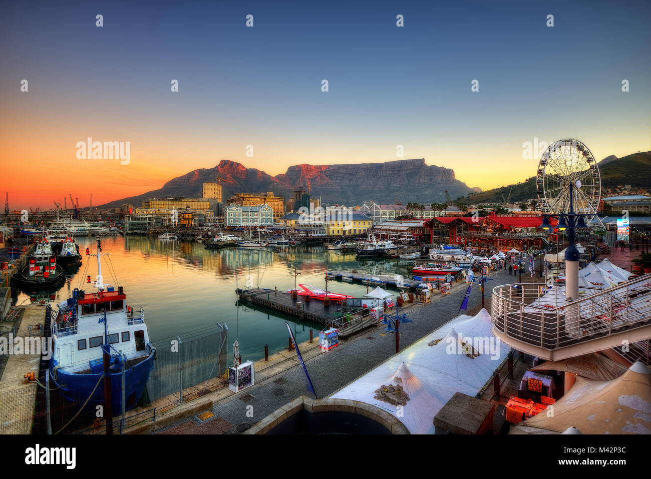 Cape Town Harbour, South Africa taken in 2015 Stock Photo - Alamy