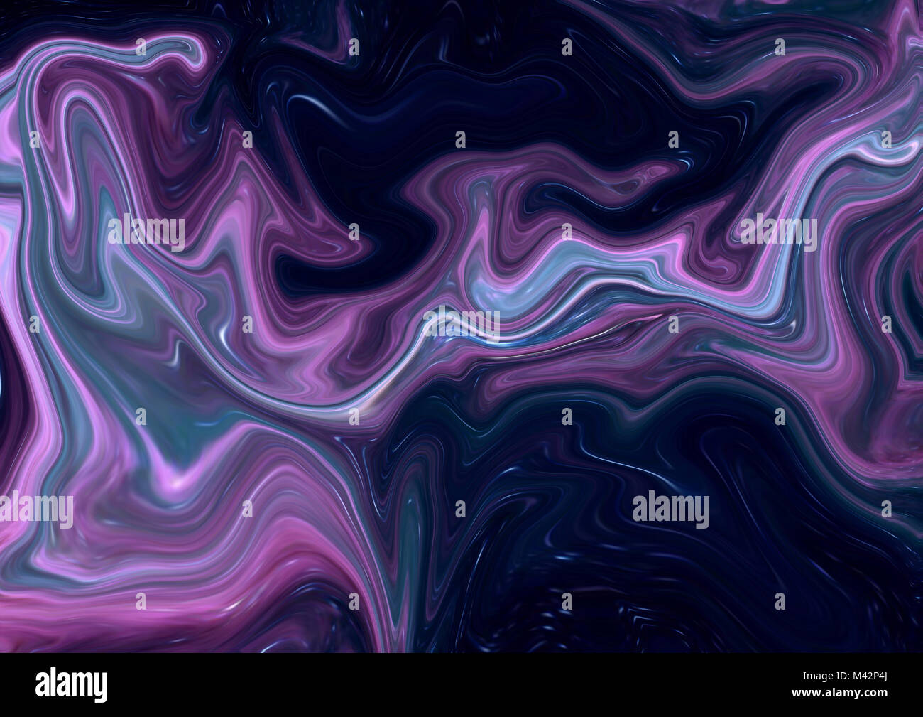 Abstract painting cosmic marble artwork. Modern art. Marbled pattern ...