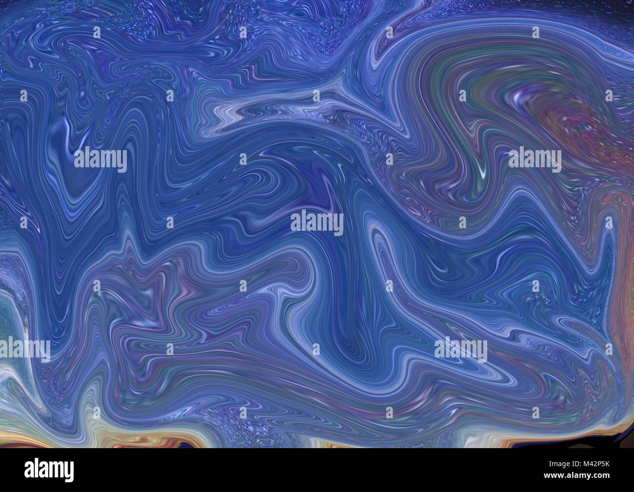 Abstract painting cosmic marble artwork. Modern art. Marbled pattern ...