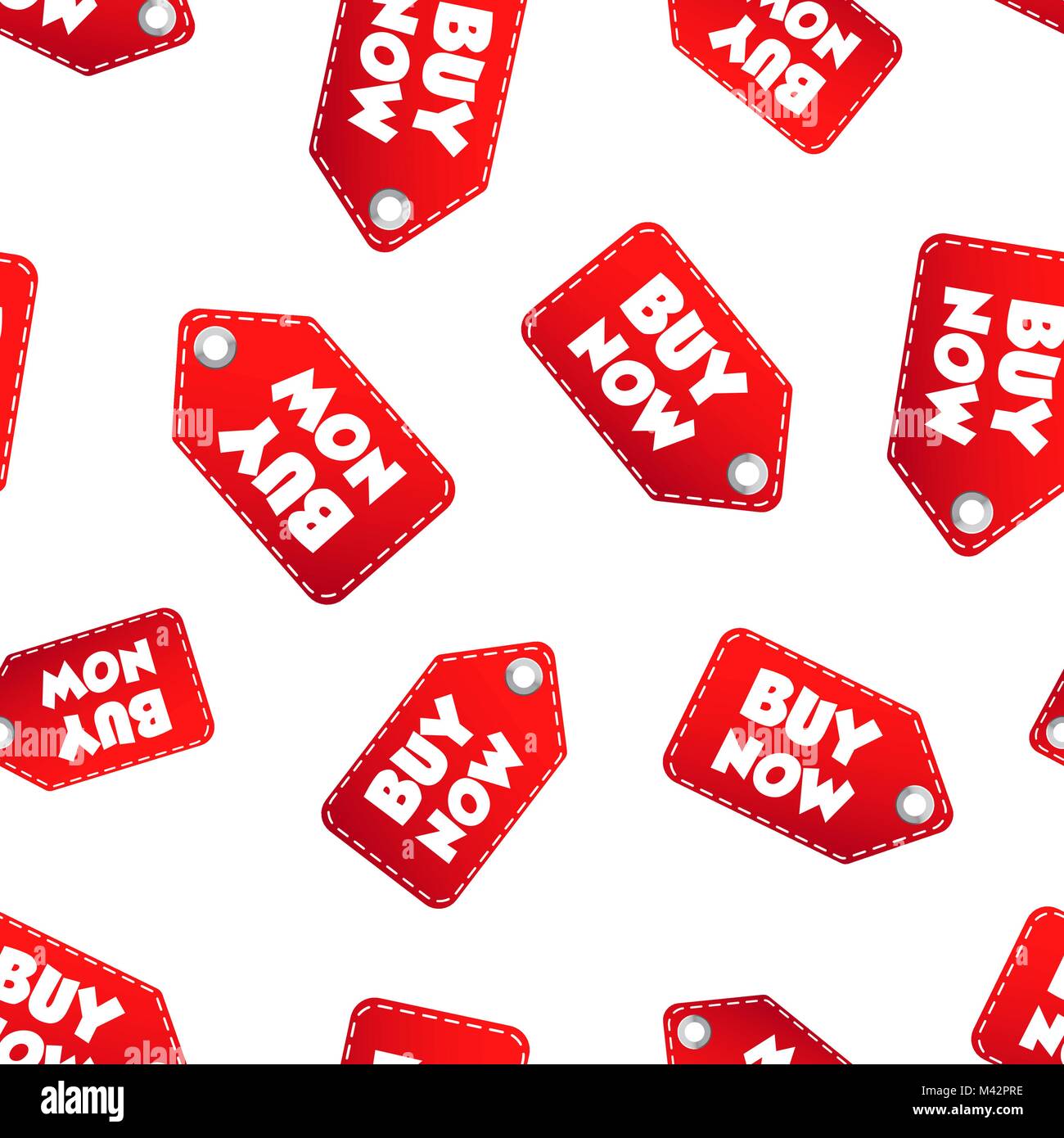 Buy now hang tag seamless pattern background. Business flat vector ...