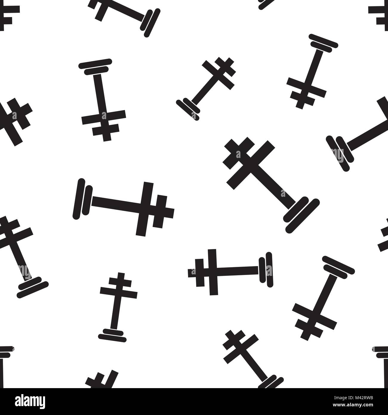 Halloween grave seamless pattern background. Business flat vector ...