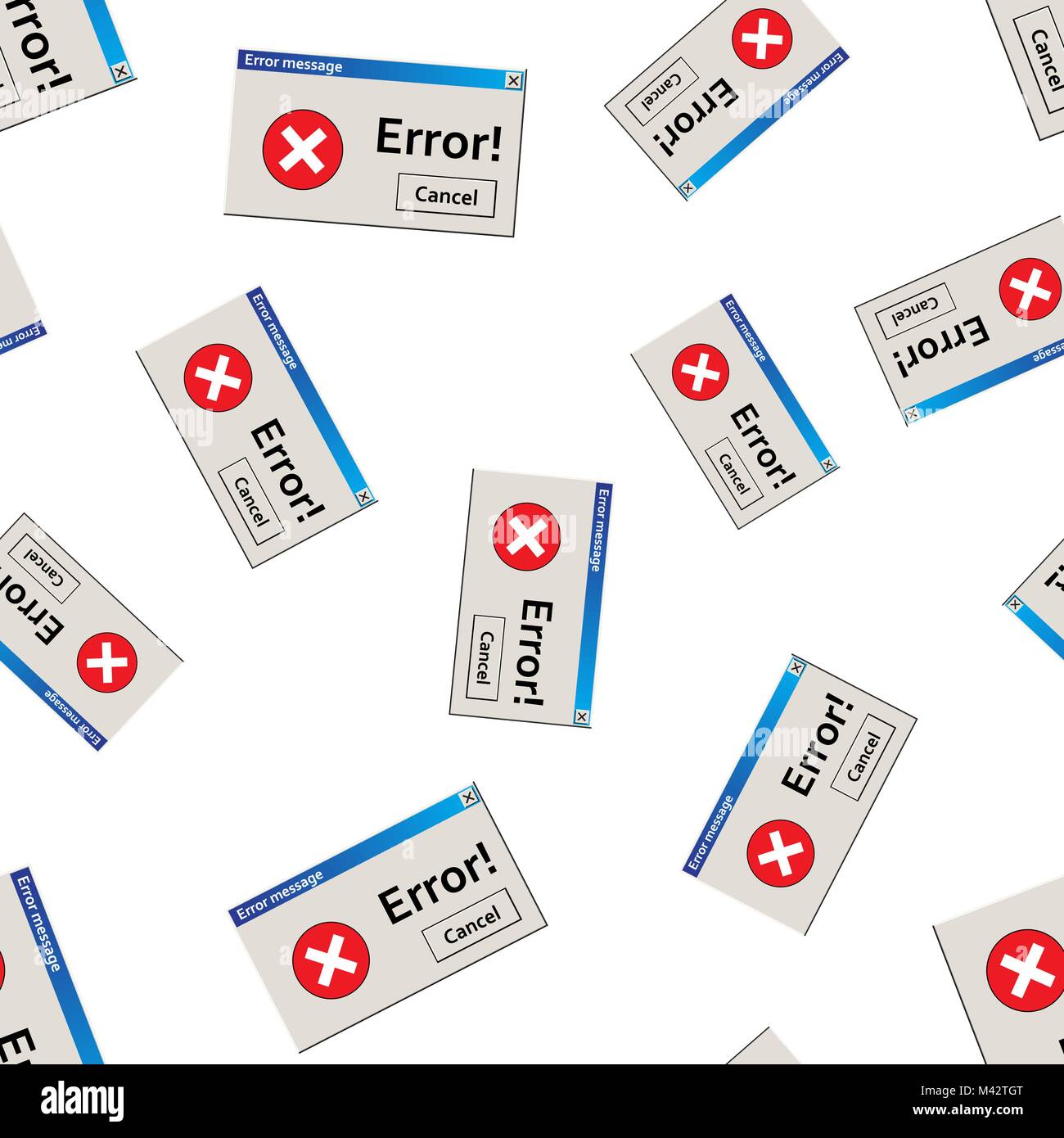 Corrupt screen Stock Vector Images - Alamy