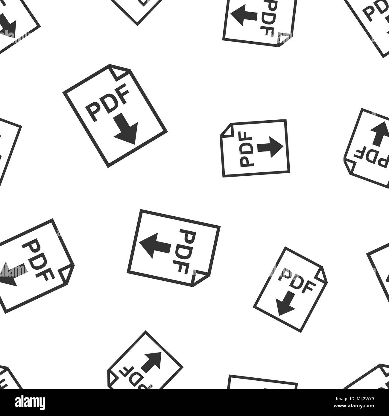 PDF download seamless pattern background. Business flat vector ...