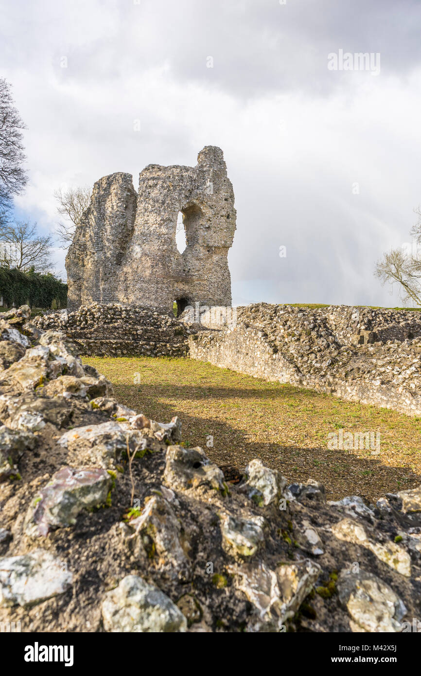 Ludgershall Castle ruins - an English heritage site in Wiltshire ...