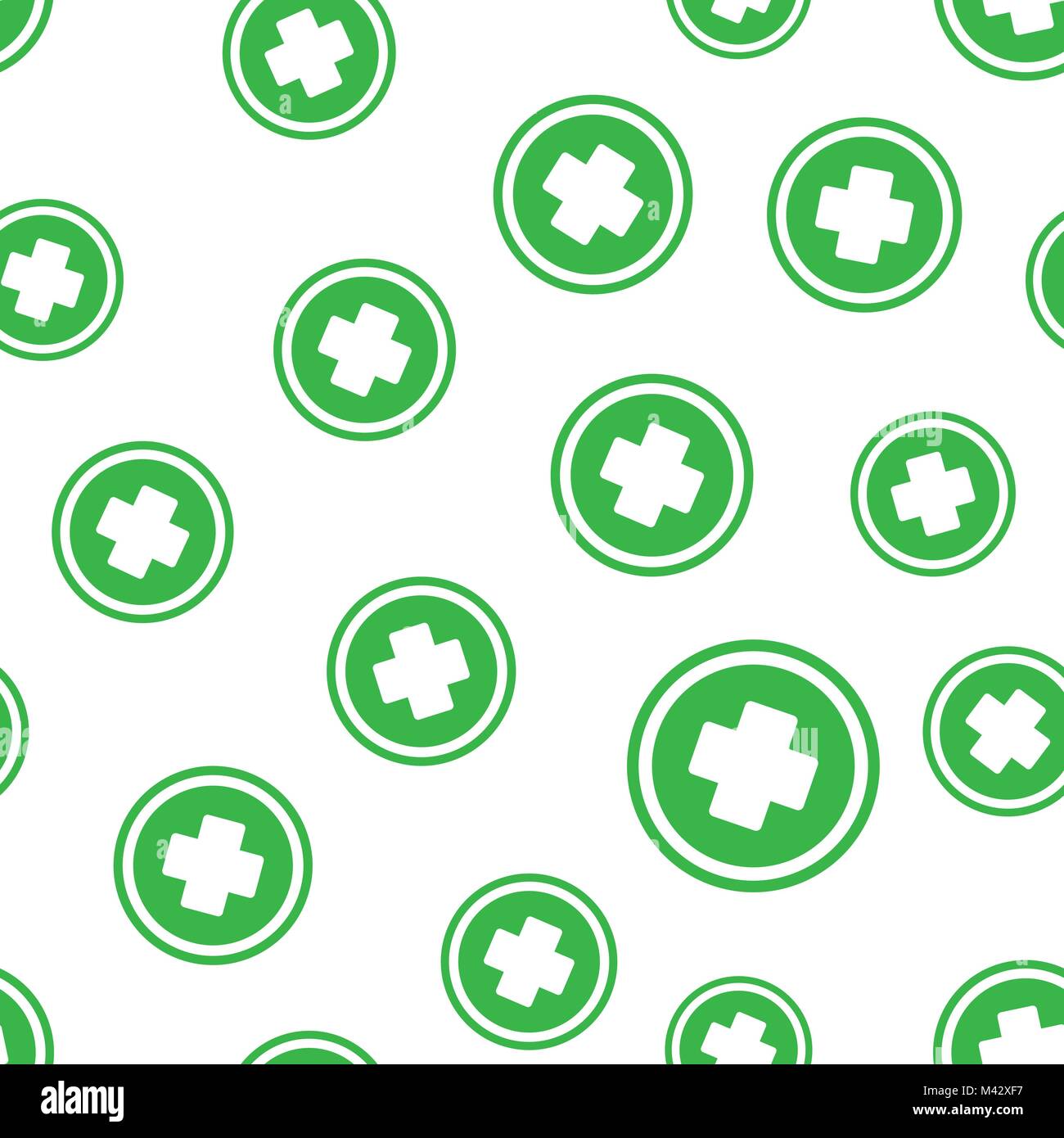 Medical health seamless pattern background. Business concept vector ...