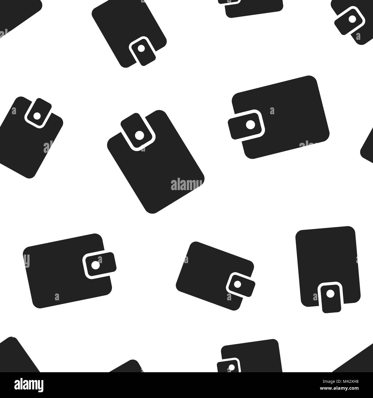 Wallet seamless pattern background. Business concept vector ...