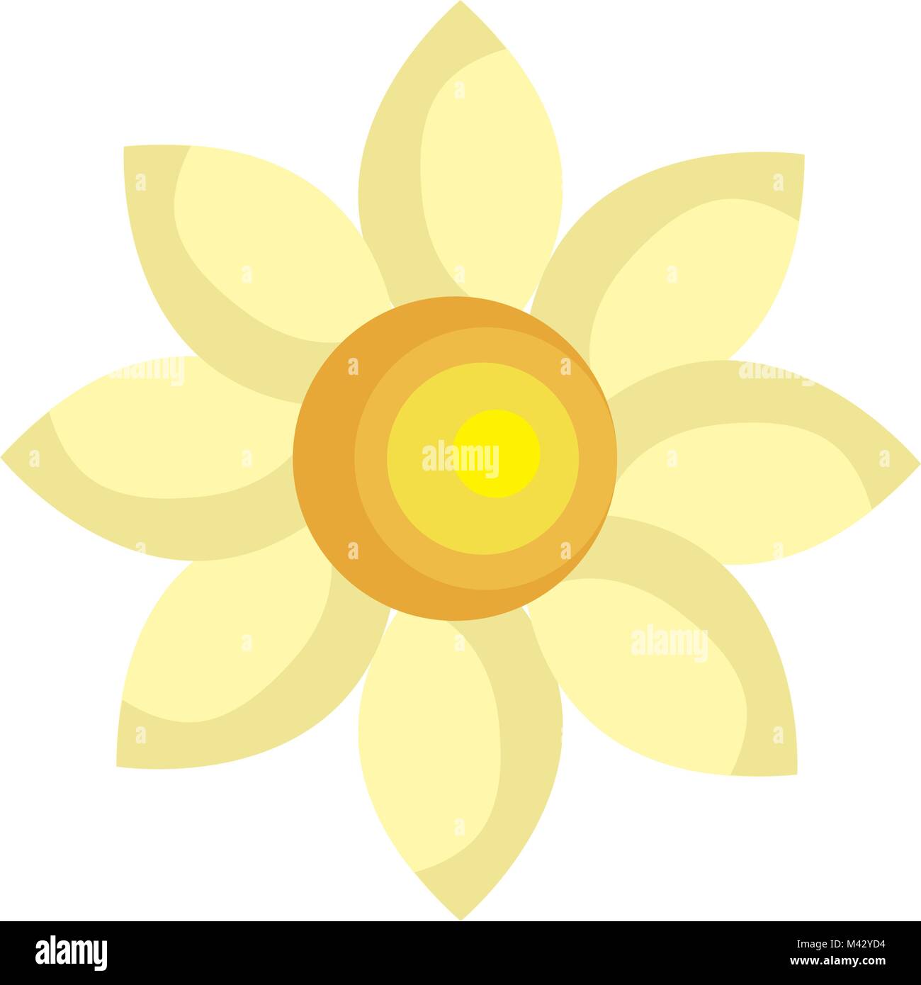 cute flower isolated icon Stock Vector Image & Art - Alamy