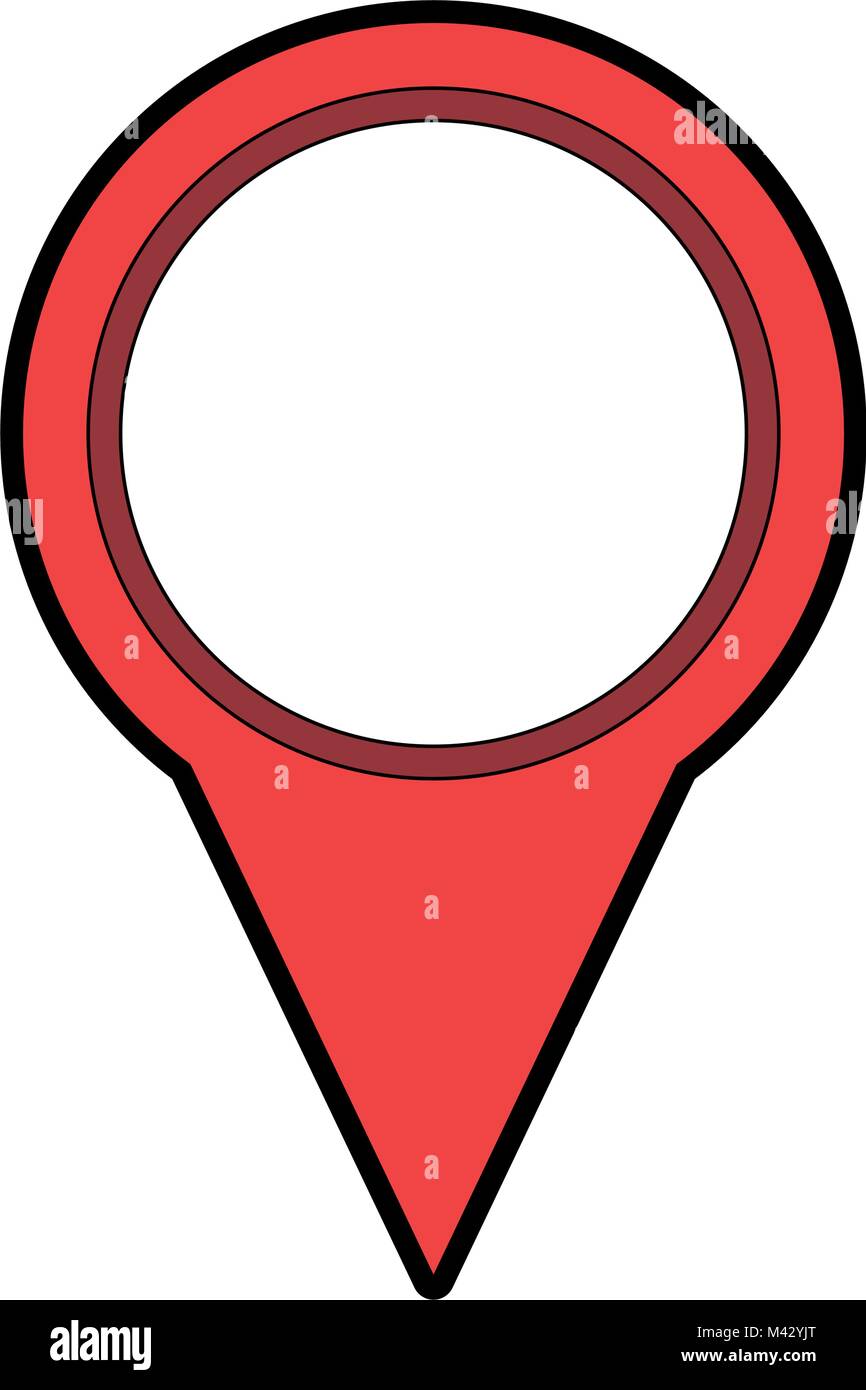 pin pointer location icon Stock Vector Image & Art - Alamy