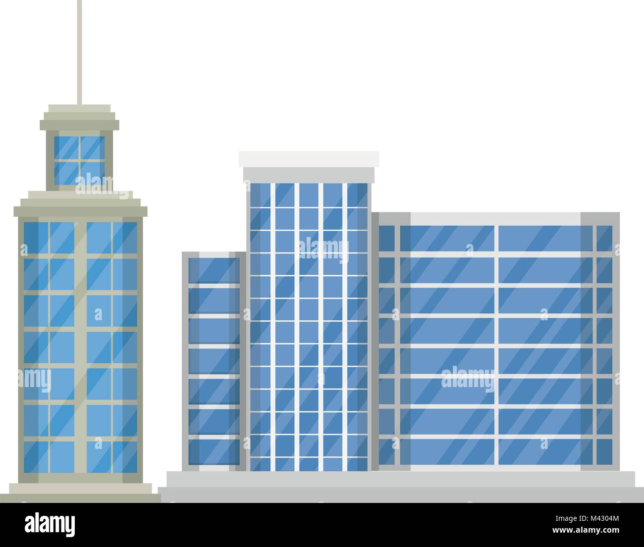 big buildings facade front Stock Vector Image & Art - Alamy