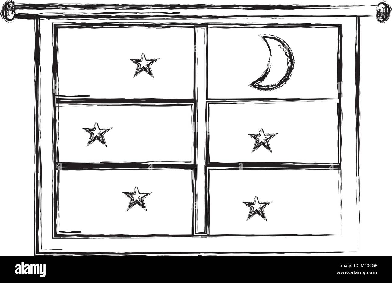 Nighttime view light Stock Vector Images - Alamy