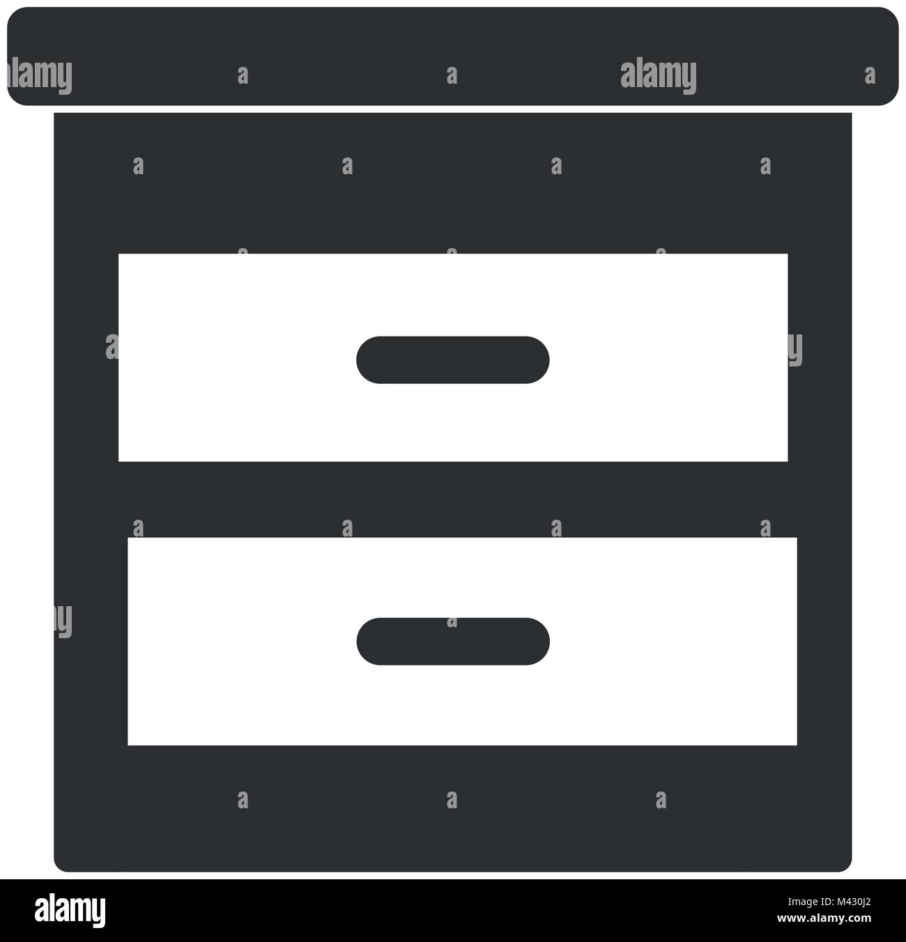 drawer bedroom isolated icon Stock Vector Image & Art - Alamy