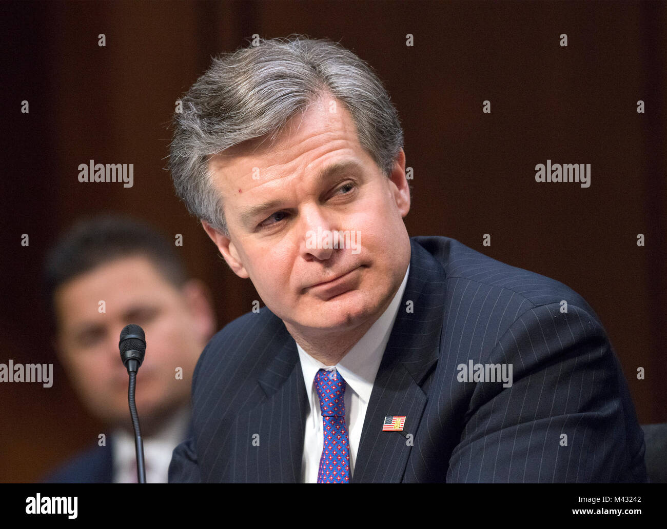 Federal Bureau of Investigation (FBI) Director Christopher Wray ...