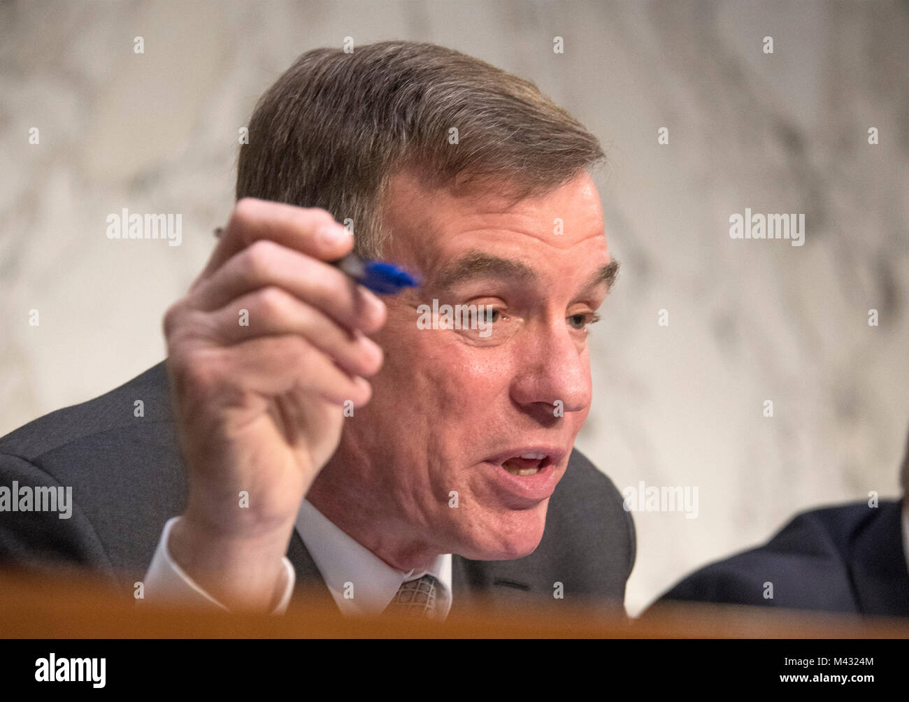 United States Senator Mark Warner (Democrat of Virginia), Vice Chairman ...