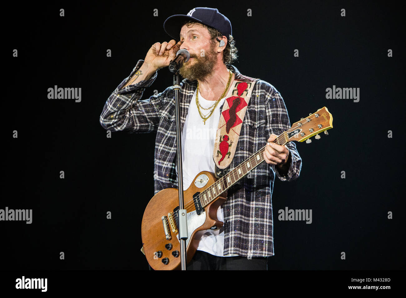 Milan Italy. 13th February 2018. The Italian singer-songwriter Lorenzo ...