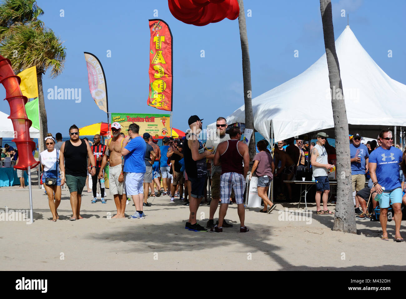 Fort Lauderdale Beach Pride Fort Lauderdale, Florida, USA. 11th Febuary ...