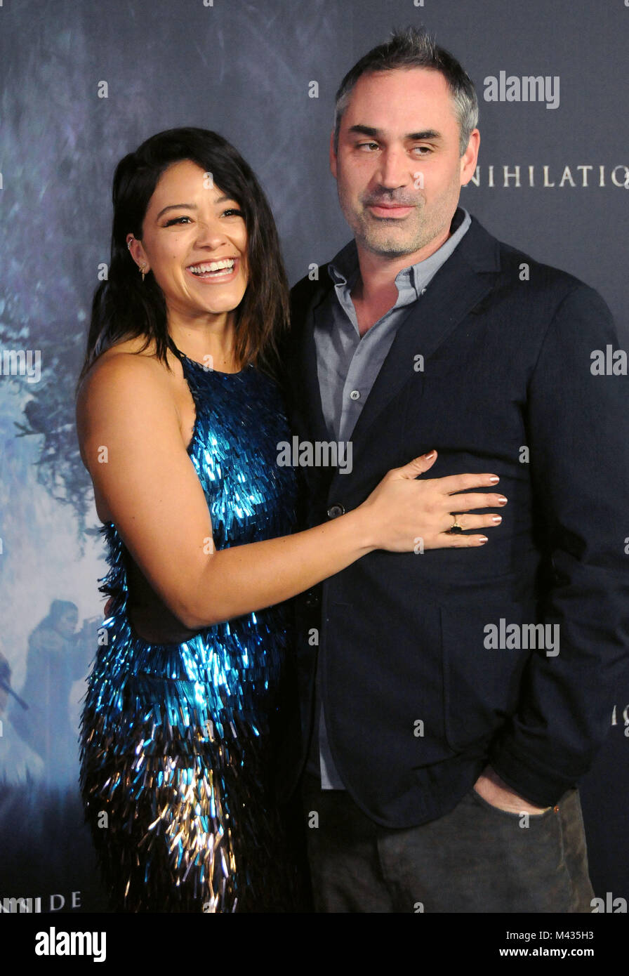 Los Angeles, California, USA. 13th February, 2018. (L-R) Actress Gina ...