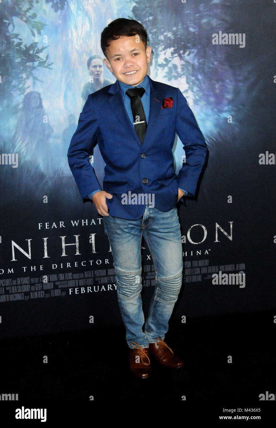 Los Angeles, California, USA. 13th February, 2018. Actor Sam Humphrey ...