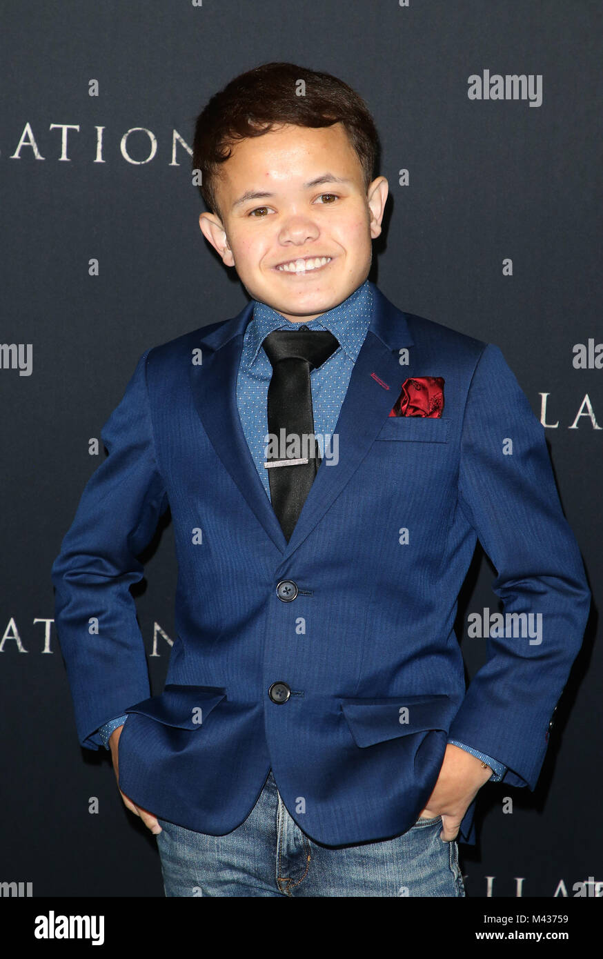 Westwood, Ca. 13th Feb, 2018. Sam Humphrey, at the Los Angeles Premiere ...