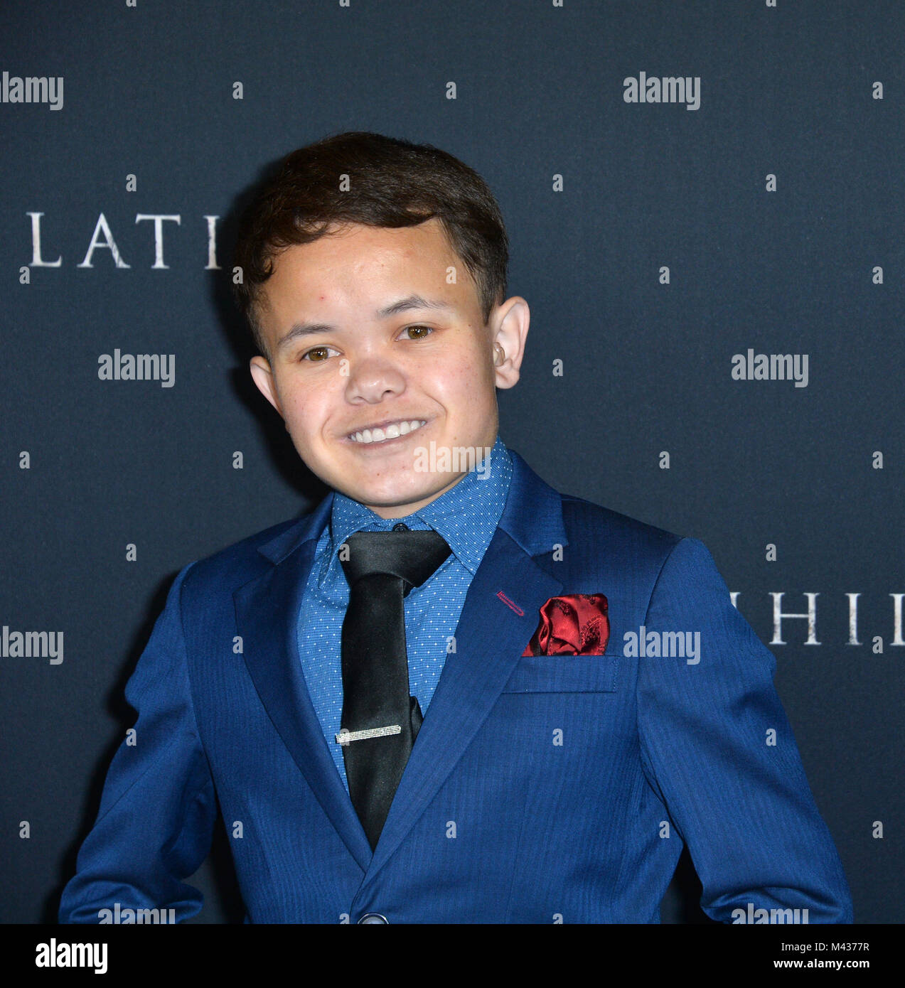 Los Angeles, California, USA. 13th February, 2018. Sam Humphrey at the ...