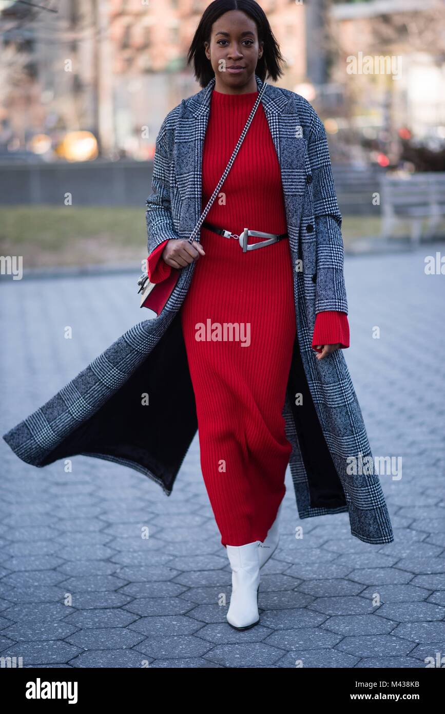 Chrissy Rutherford, Senior Editor at Harper's Bazaar, arriving for a ...
