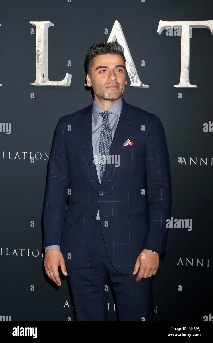 Los Angeles, CA, USA. 13th Feb, 2018. Oscar Isaac at arrivals for ...