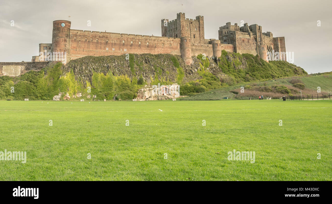 Bamburgh castle keep tower hi-res stock photography and images - Alamy