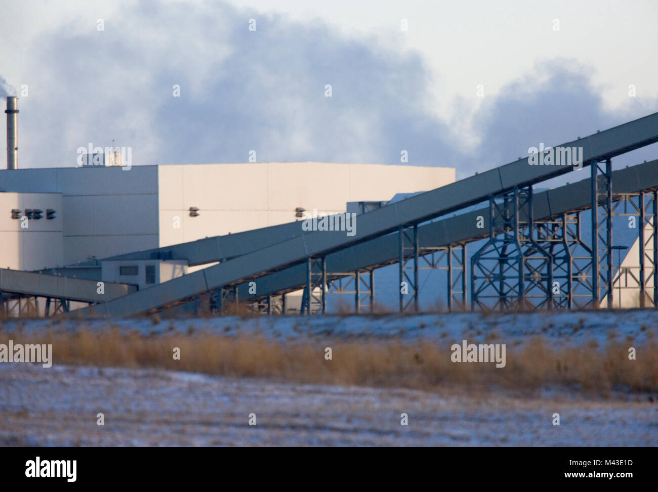 Potash Mine Saskatchewan K + S Bethune Location Stock Photo - Alamy