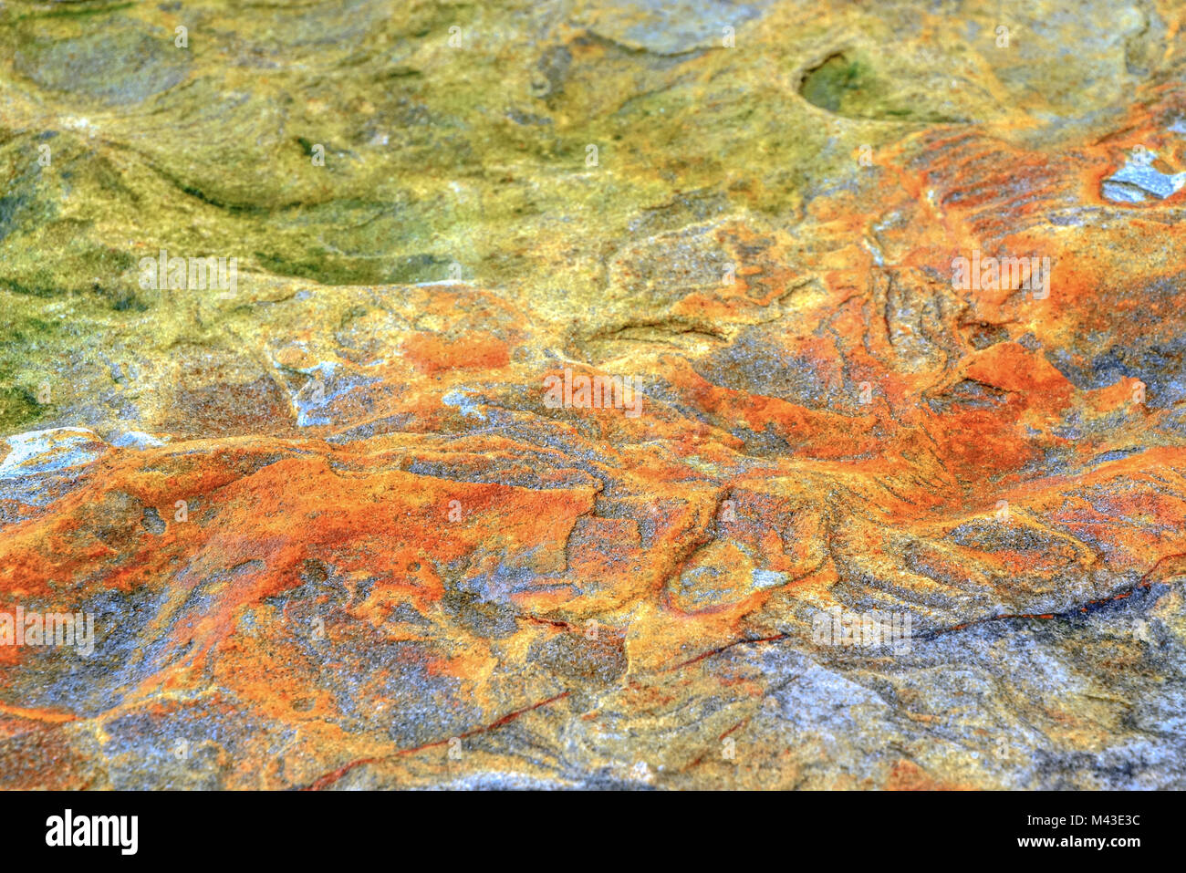 Colorful Rock Layers Stock Photo - Alamy