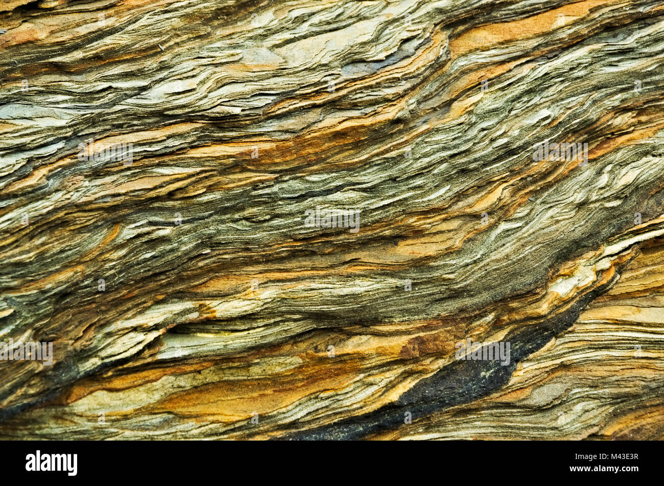Colorful Rock Layers Stock Photo - Alamy