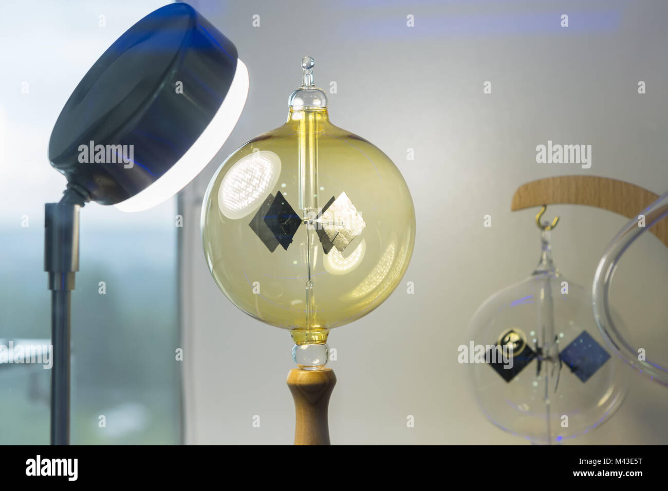 Crookes radiometer in Large Novosibirsk Planetarium Stock Photo - Alamy