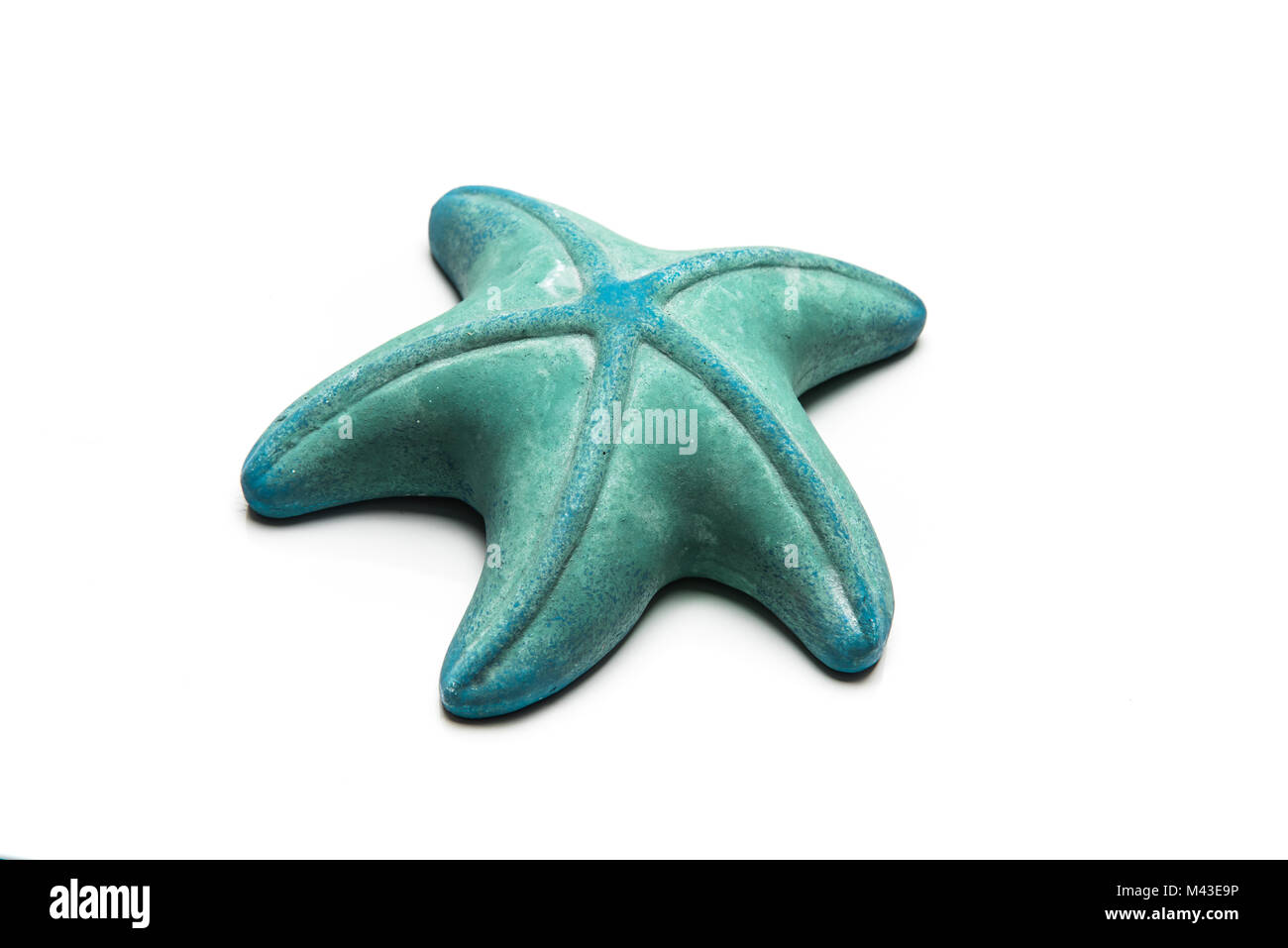 Blue Seashells Isolated Stock Photo - Alamy